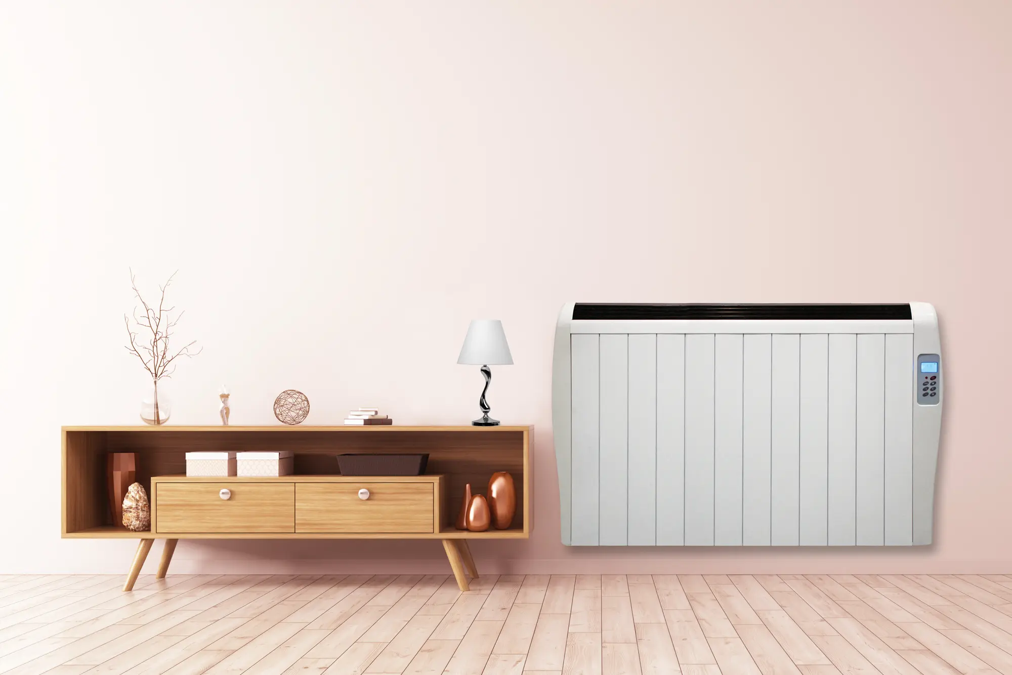 design ceramic inertia radiator 2000w in situation 1 | Chemin'Arte